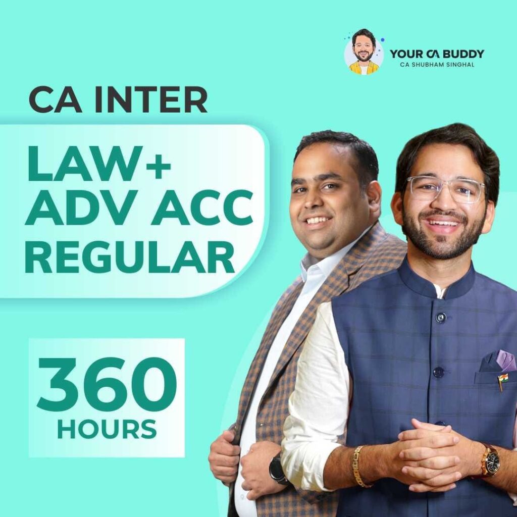 CA Intermediate – Shubham Singhal