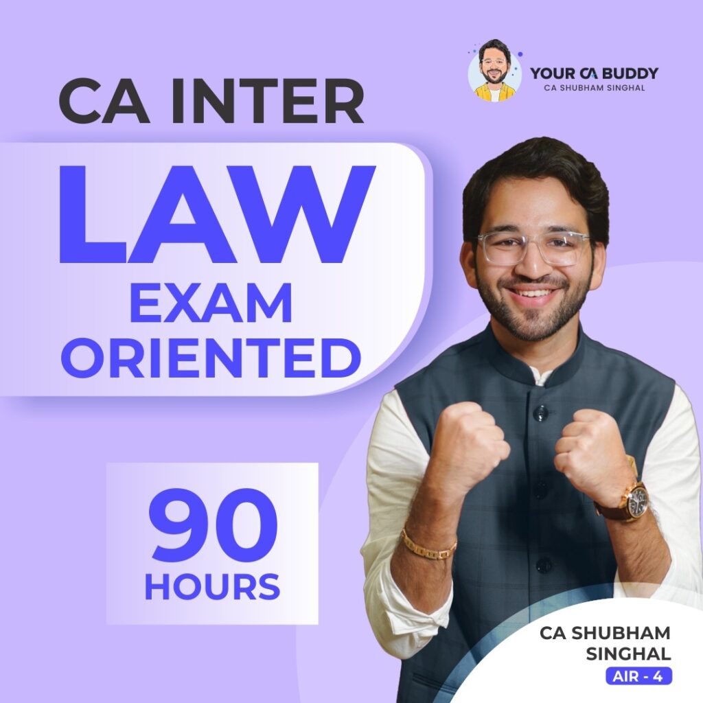 CA Intermediate – Shubham Singhal